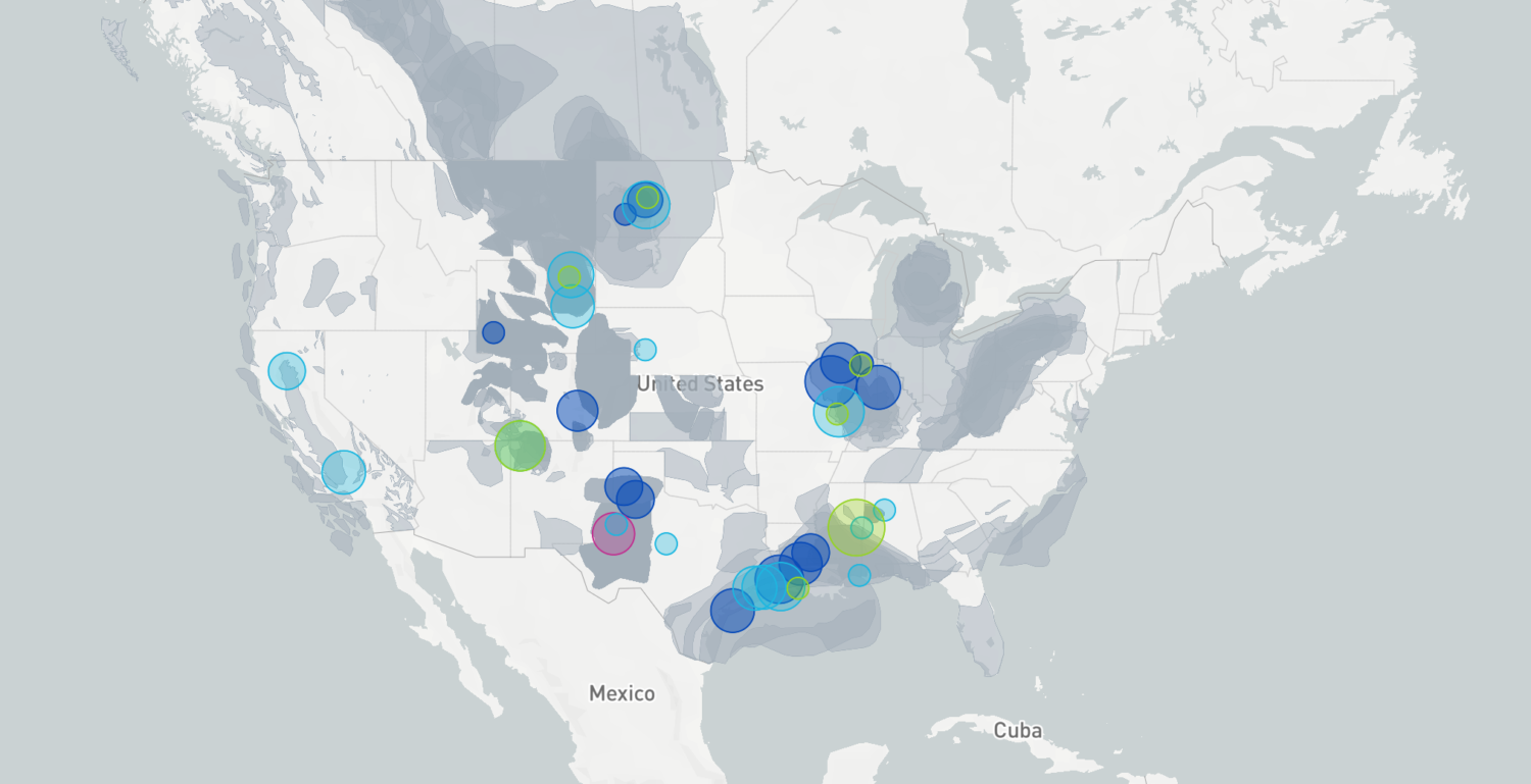Interactive Map of CCUS Projects in Development in the U.S.